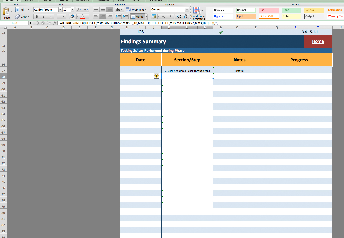 Excel Functionmacro To Retrieve Cell Value And Output To Another Worksheet When Cell Value Is